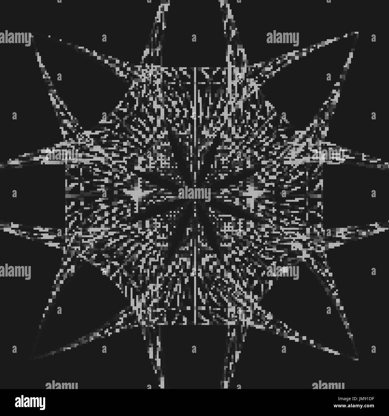 black pattern background. grey techno background. 10 eps Stock Vector ...