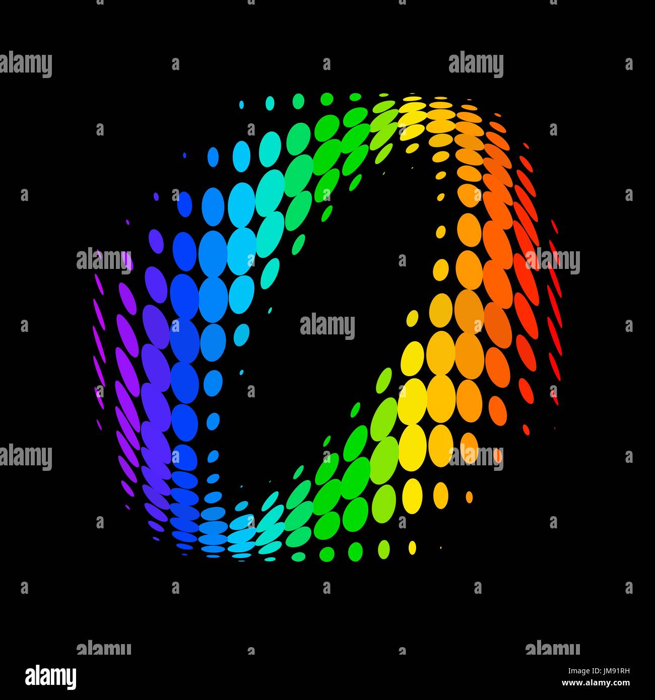 vector color dot background. abstract halftone background Stock Vector ...