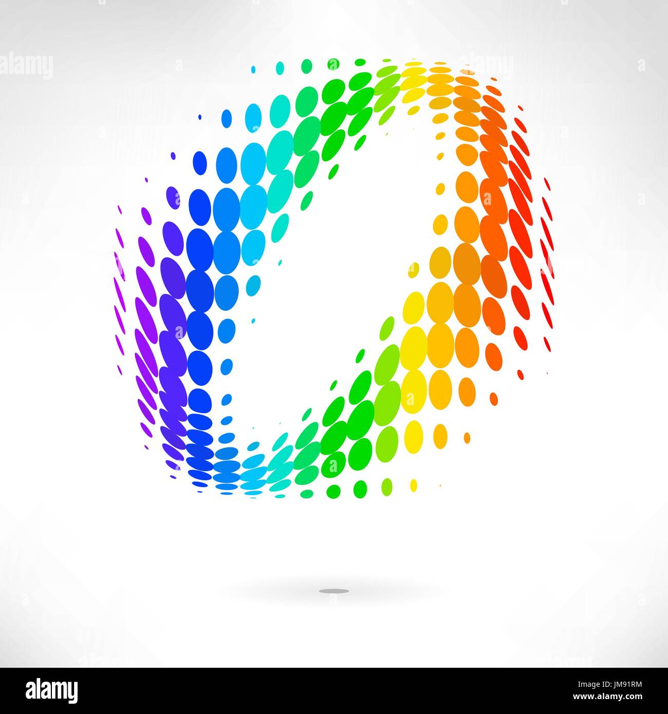vector color dot background. abstract halftone background Stock Vector ...