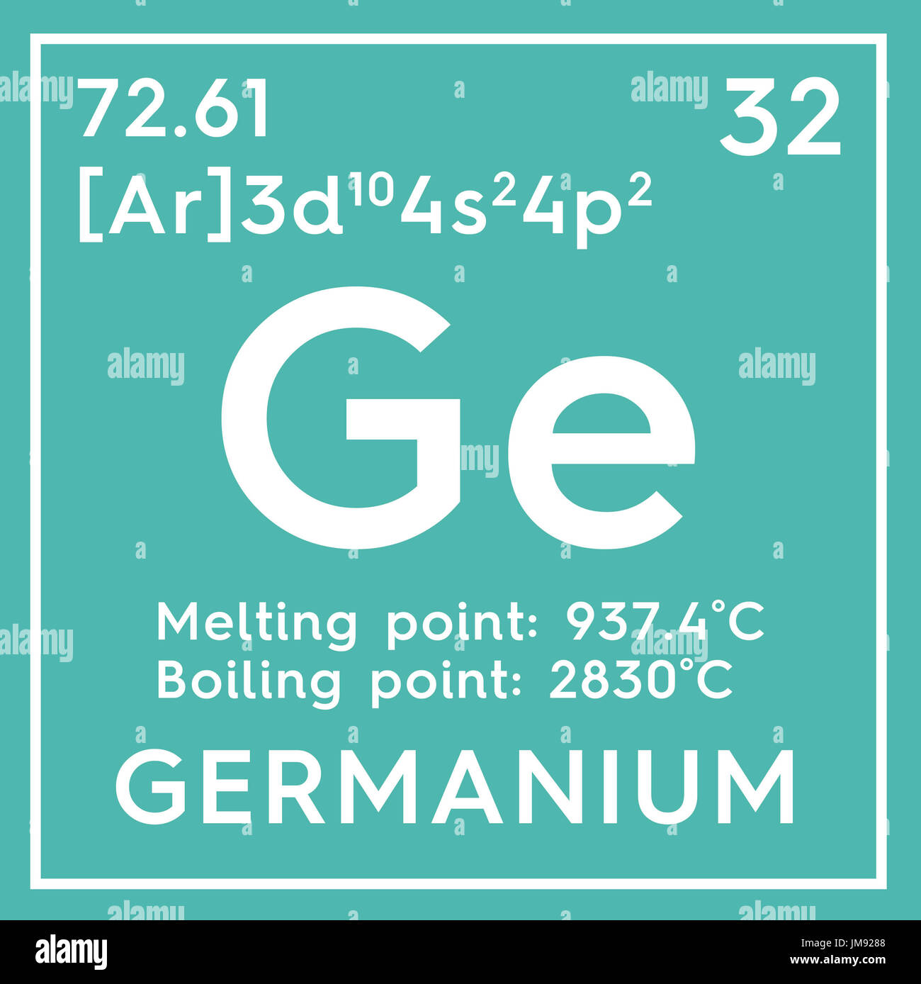 Germanium atom hi-res stock photography and images - Alamy