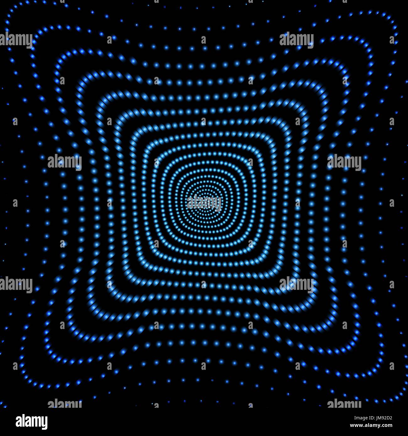 Abstract disco background with halftone. blue circle of halftone Stock ...