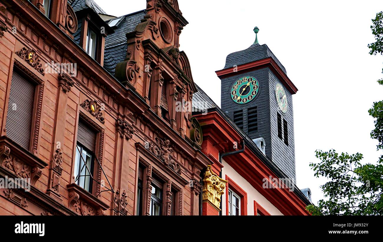 Red brick clock tower hi-res stock photography and images - Alamy