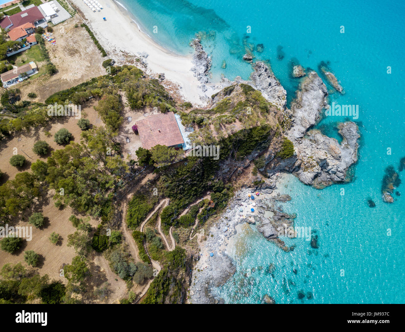 Italy the beach of capo cozzo in zambrone hi-res stock photography and ...