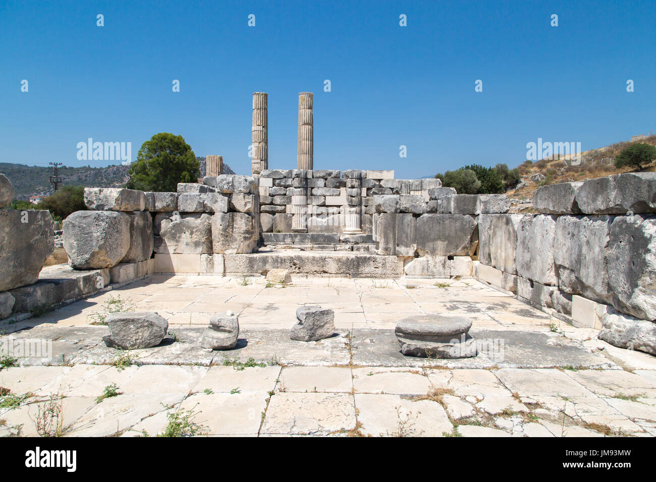 View of Letoon Ancient City in Turkey Stock Photo - Alamy