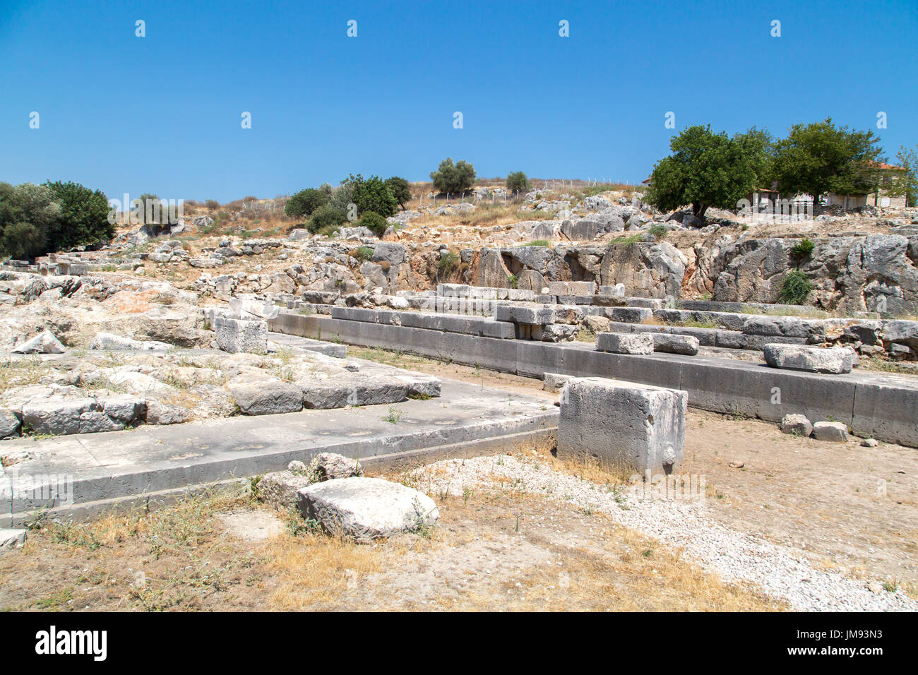 View of Letoon Ancient City in Turkey Stock Photo - Alamy