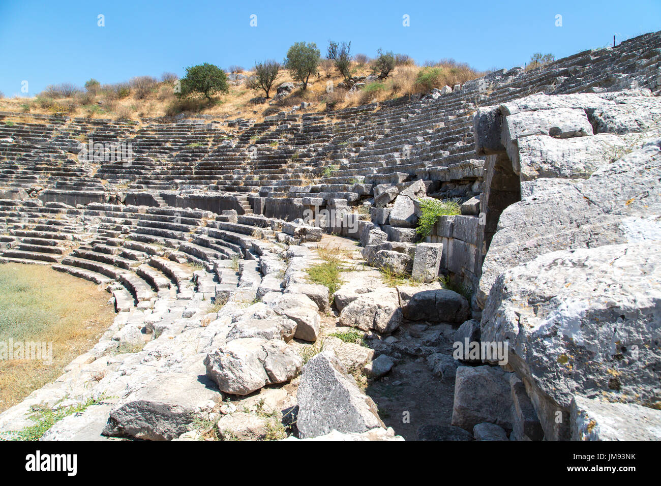 View of Letoon Ancient City in Turkey Stock Photo - Alamy