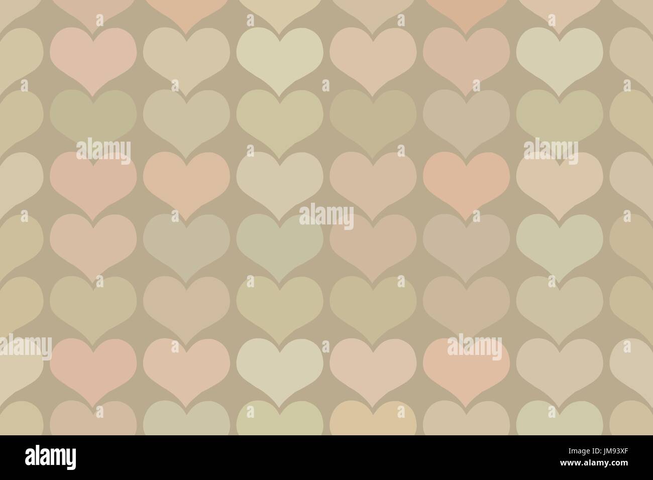 Seamless vintage heart pattern background. seamless pattern of hearts ...