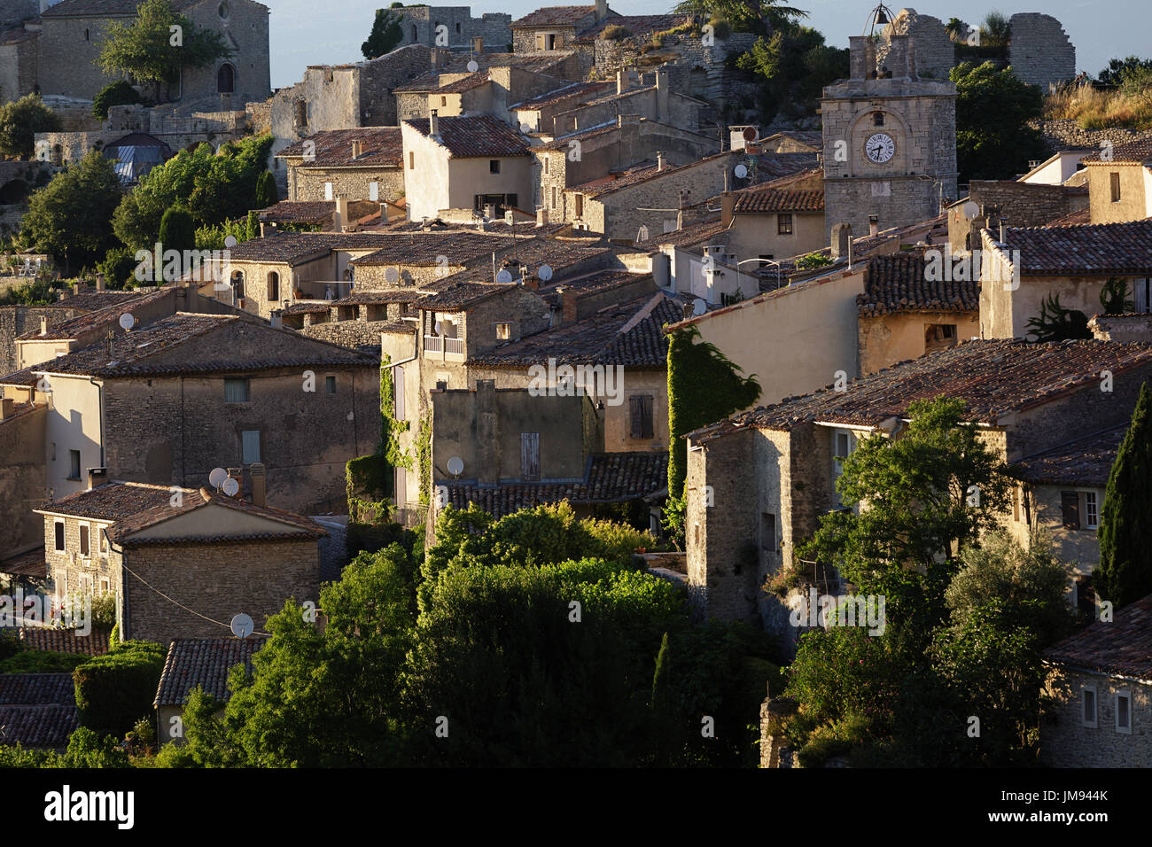 Traditional village in Provence, France Stock Photo - Alamy