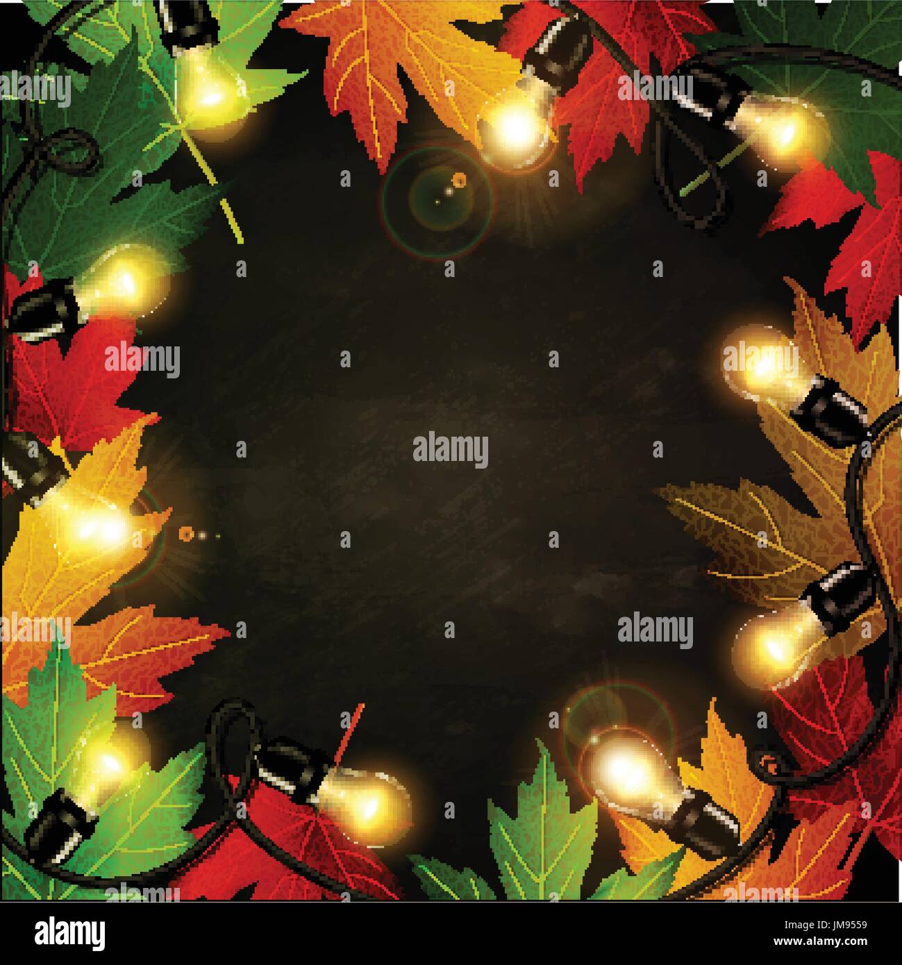 Asphalt leaves Stock Vector Images - Alamy