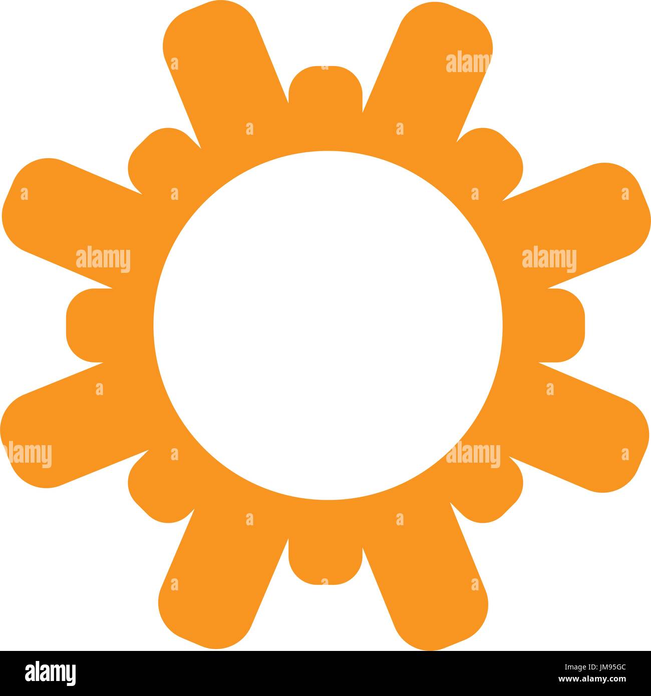 Isolated sun icon Stock Vector Image & Art - Alamy