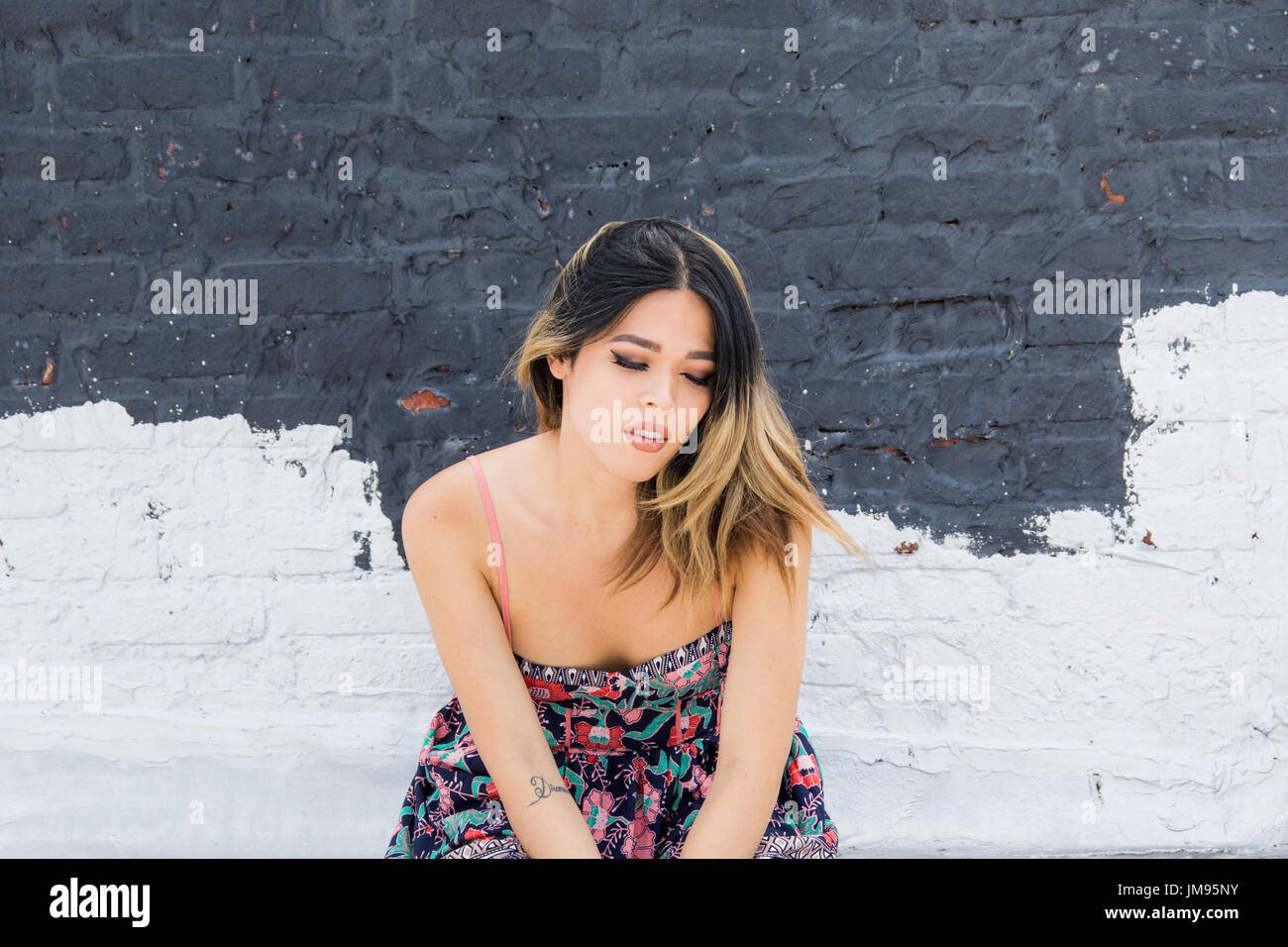Vikki Le, transgender MTF Vietnamese American in Manhattan, New York City, USA Stock Photo - Alamy