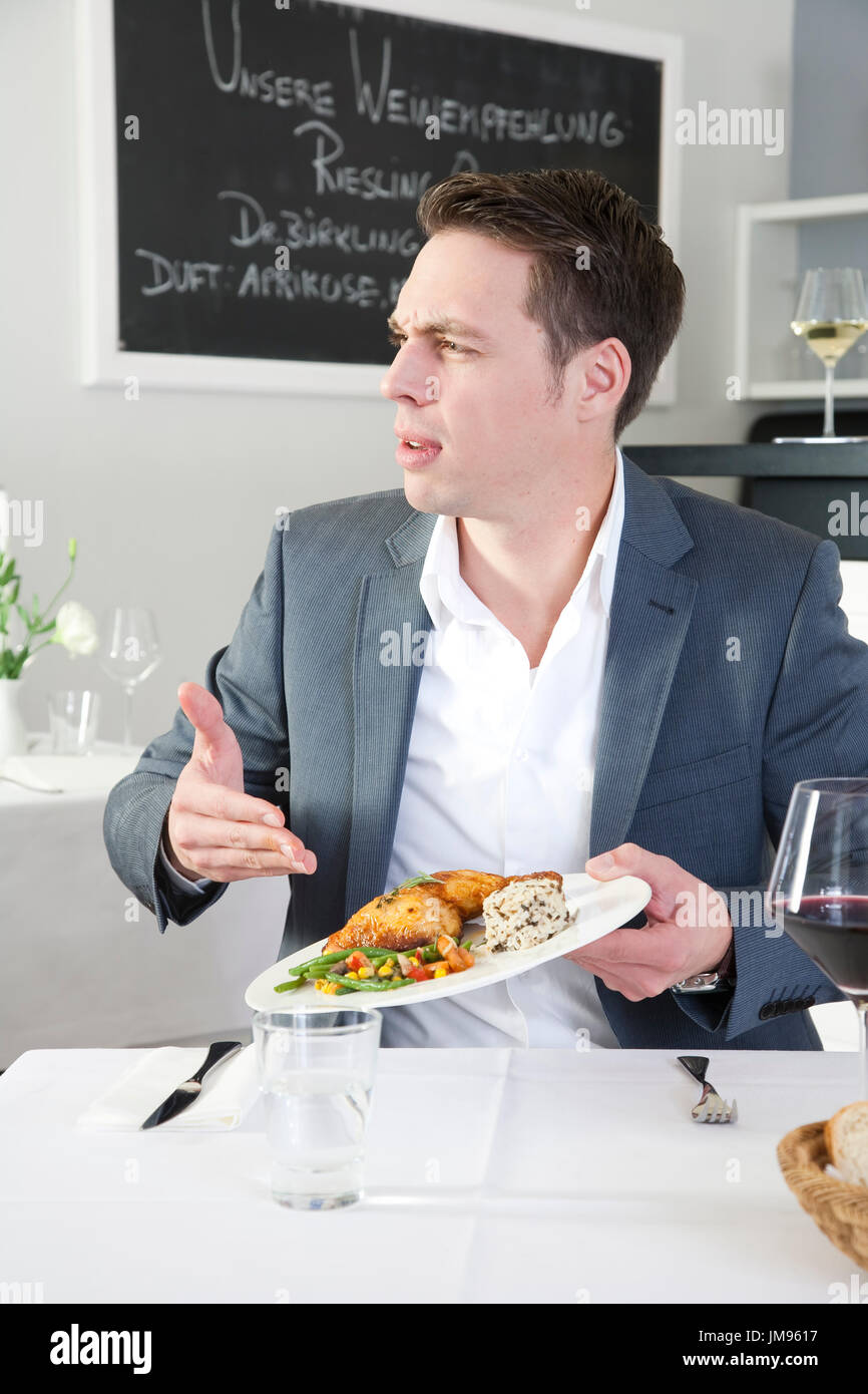 Restaurant customer complaint hi-res stock photography and images - Alamy