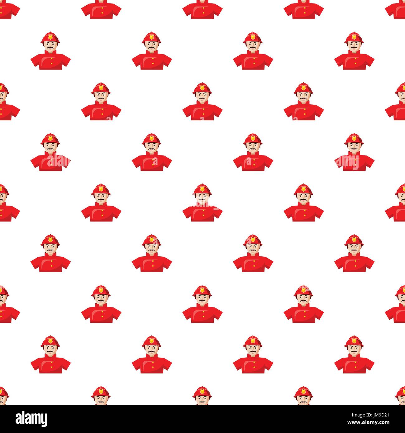 Fireman pattern Stock Vector Images - Alamy