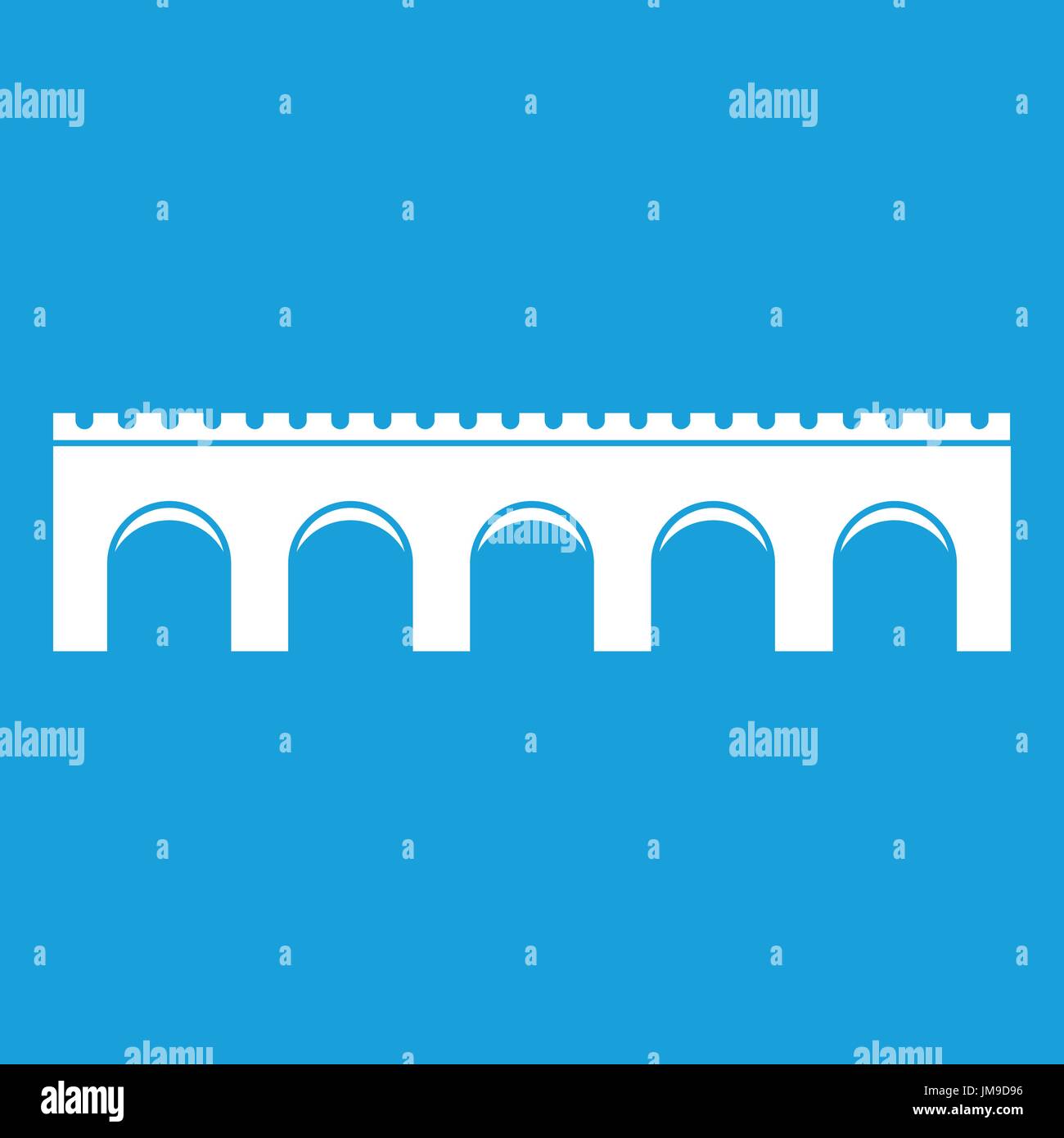 Bridge icon white Stock Vector Image & Art - Alamy
