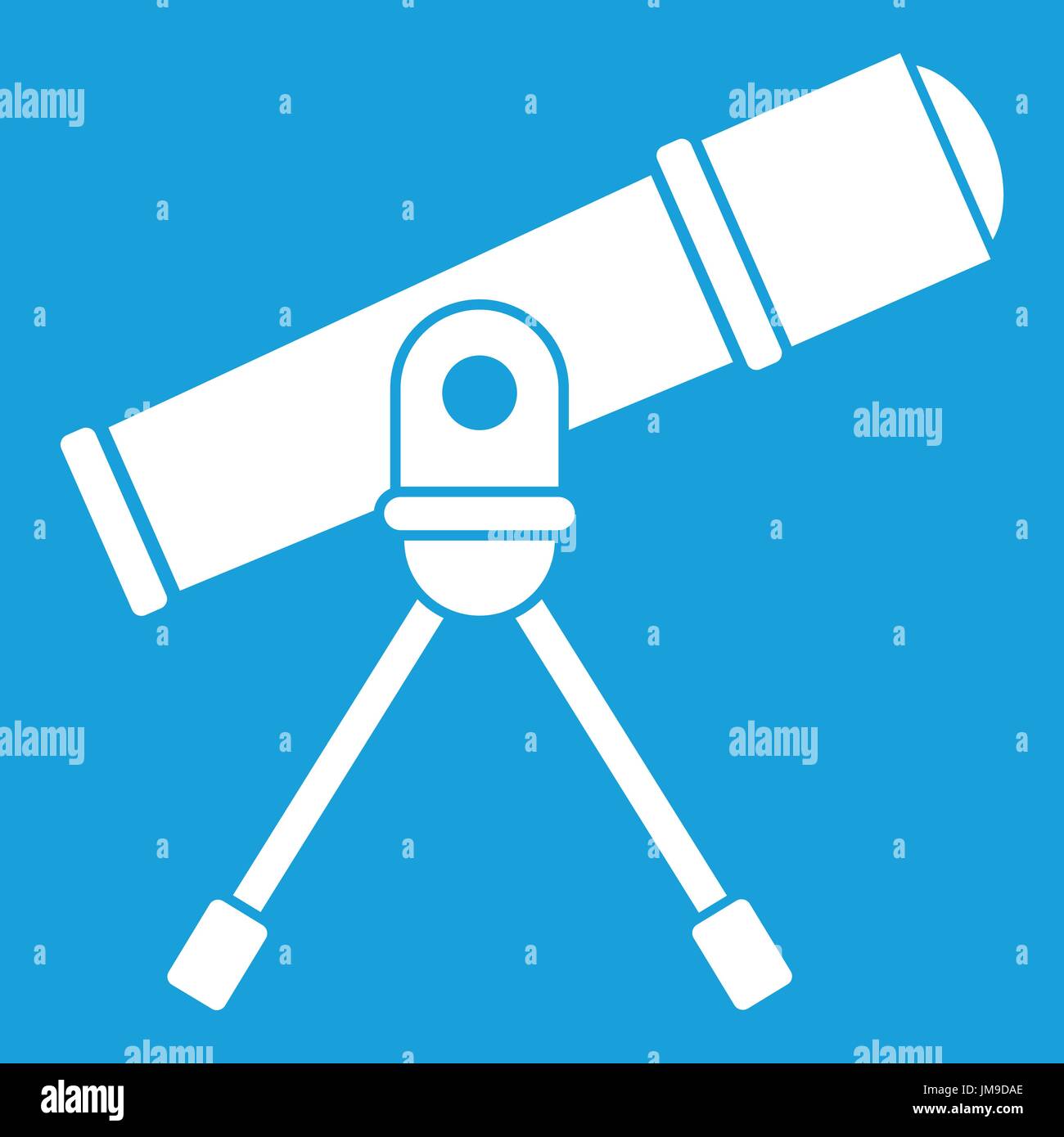 Space telescope icon white Stock Vector Image & Art - Alamy