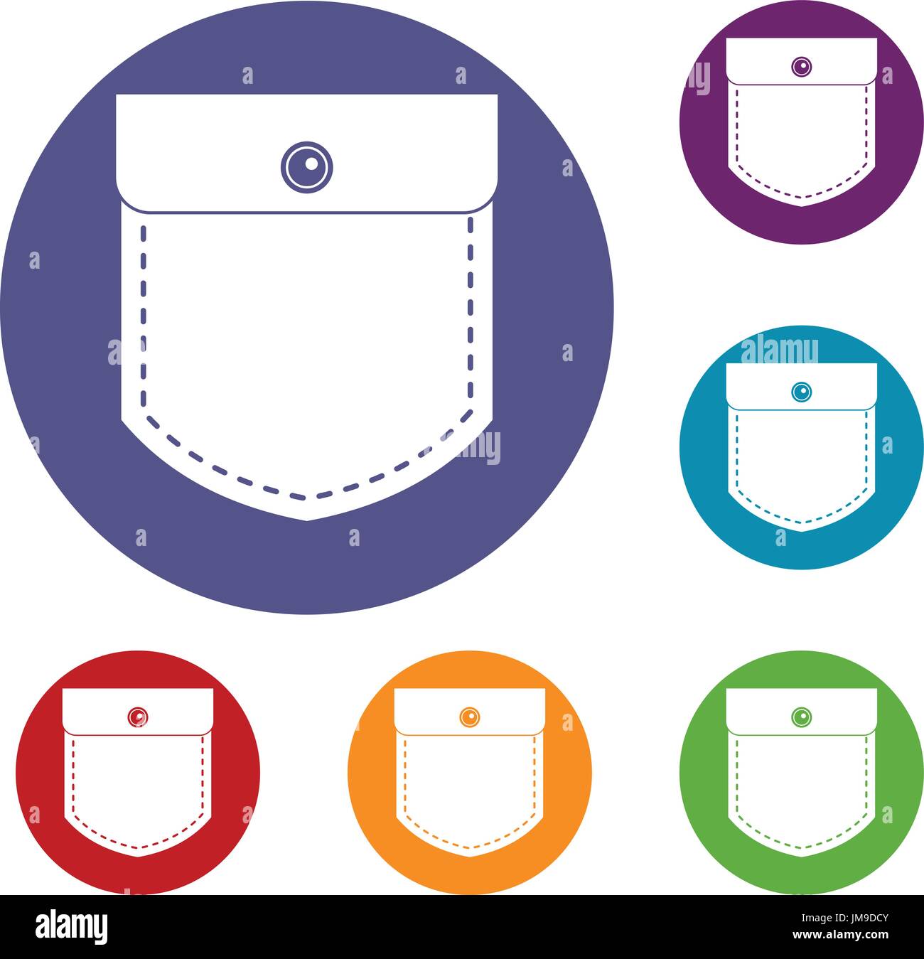 Blue jeans red shirt Stock Vector Images - Alamy