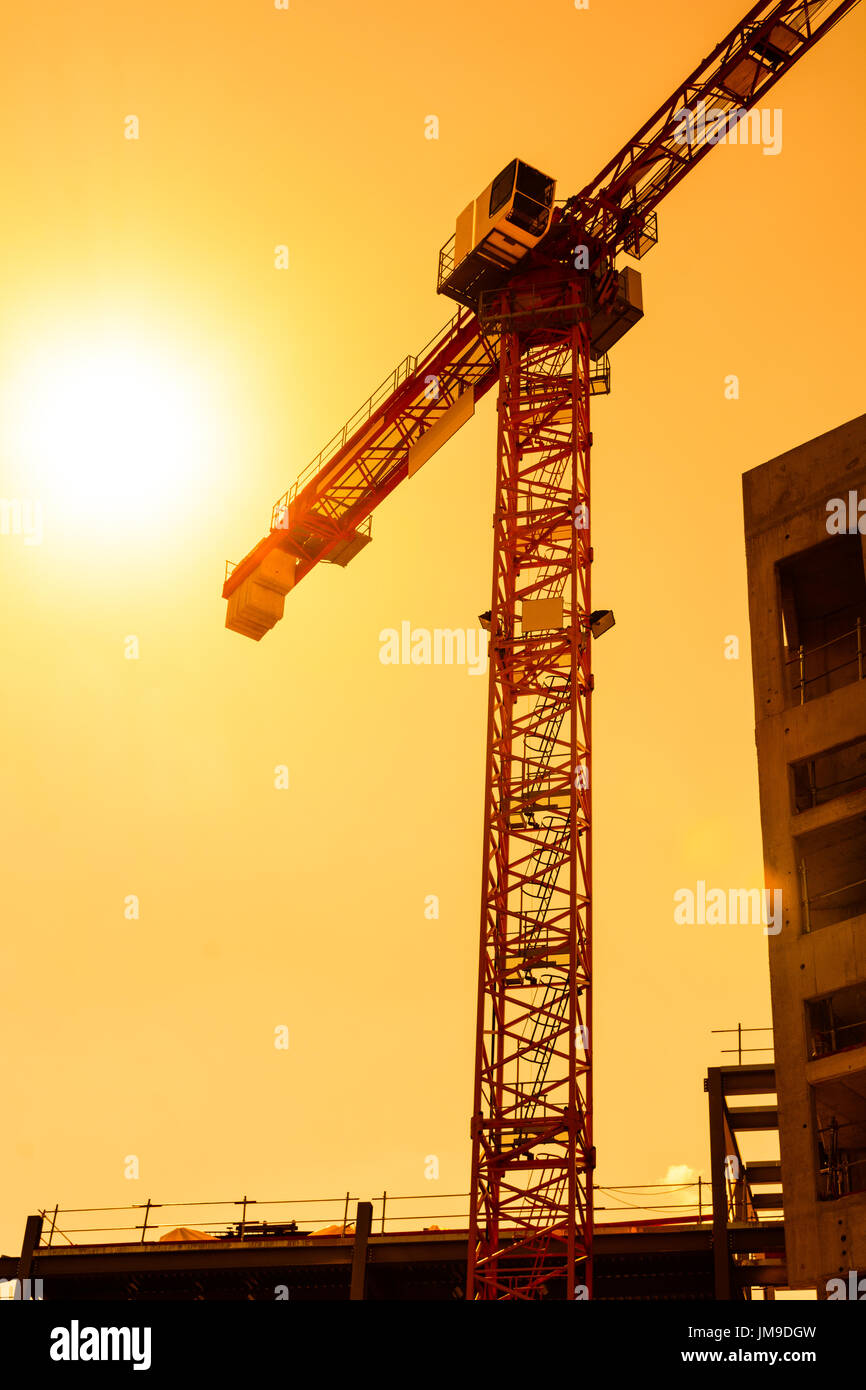 A tower crane hi-res stock photography and images - Alamy