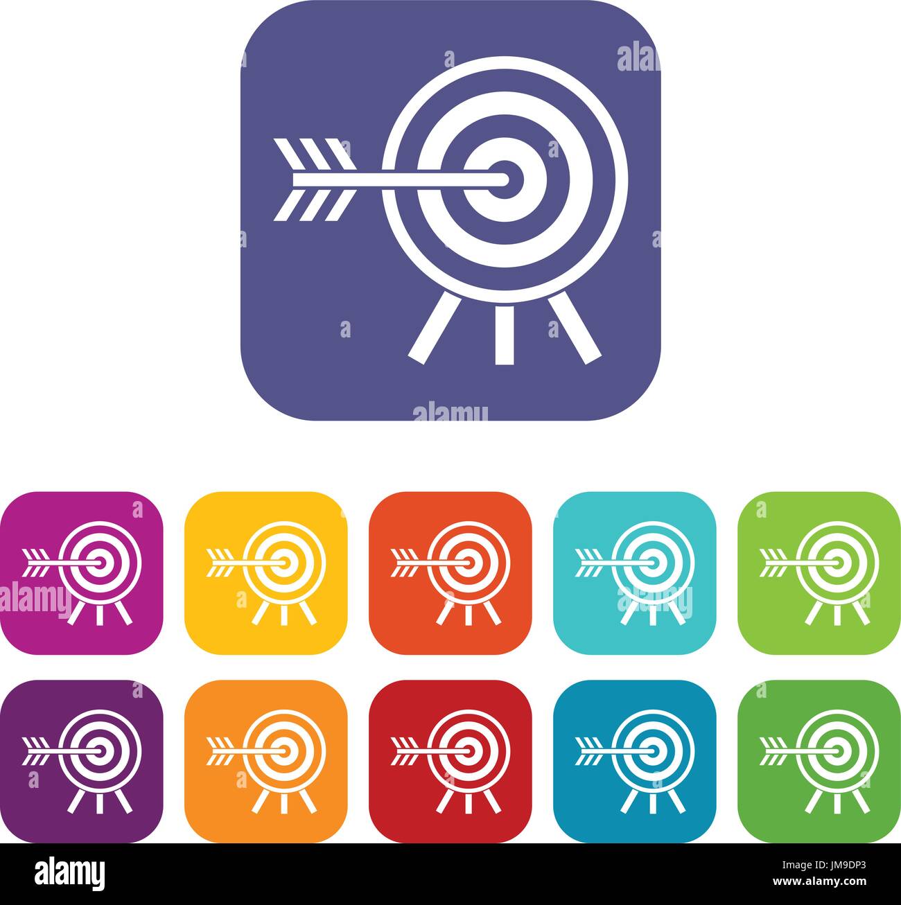Darts icons set Stock Vector Image & Art - Alamy