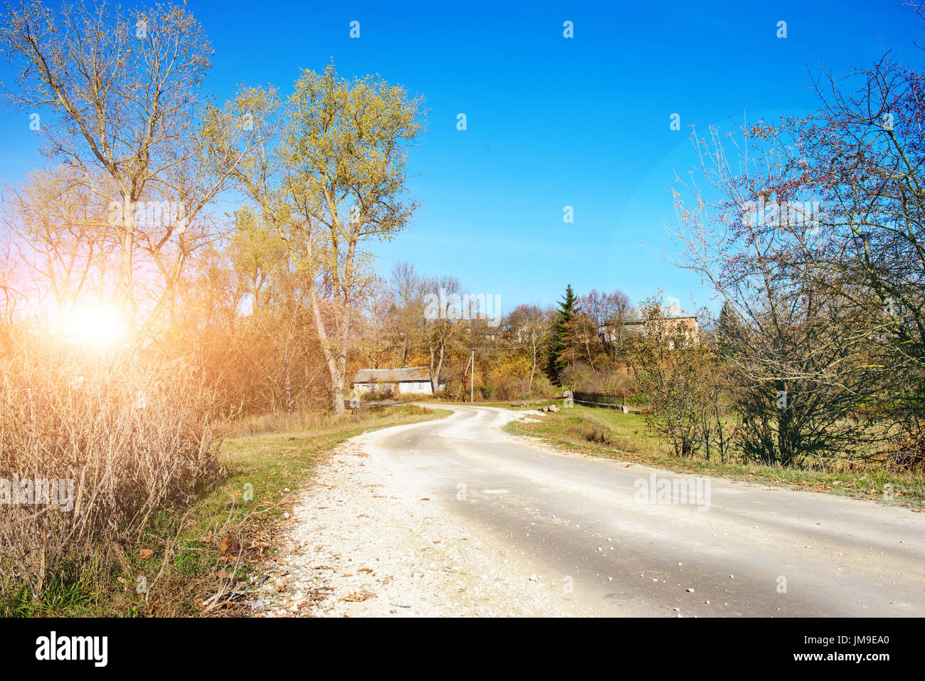 Old dirt path winding hi-res stock photography and images - Alamy