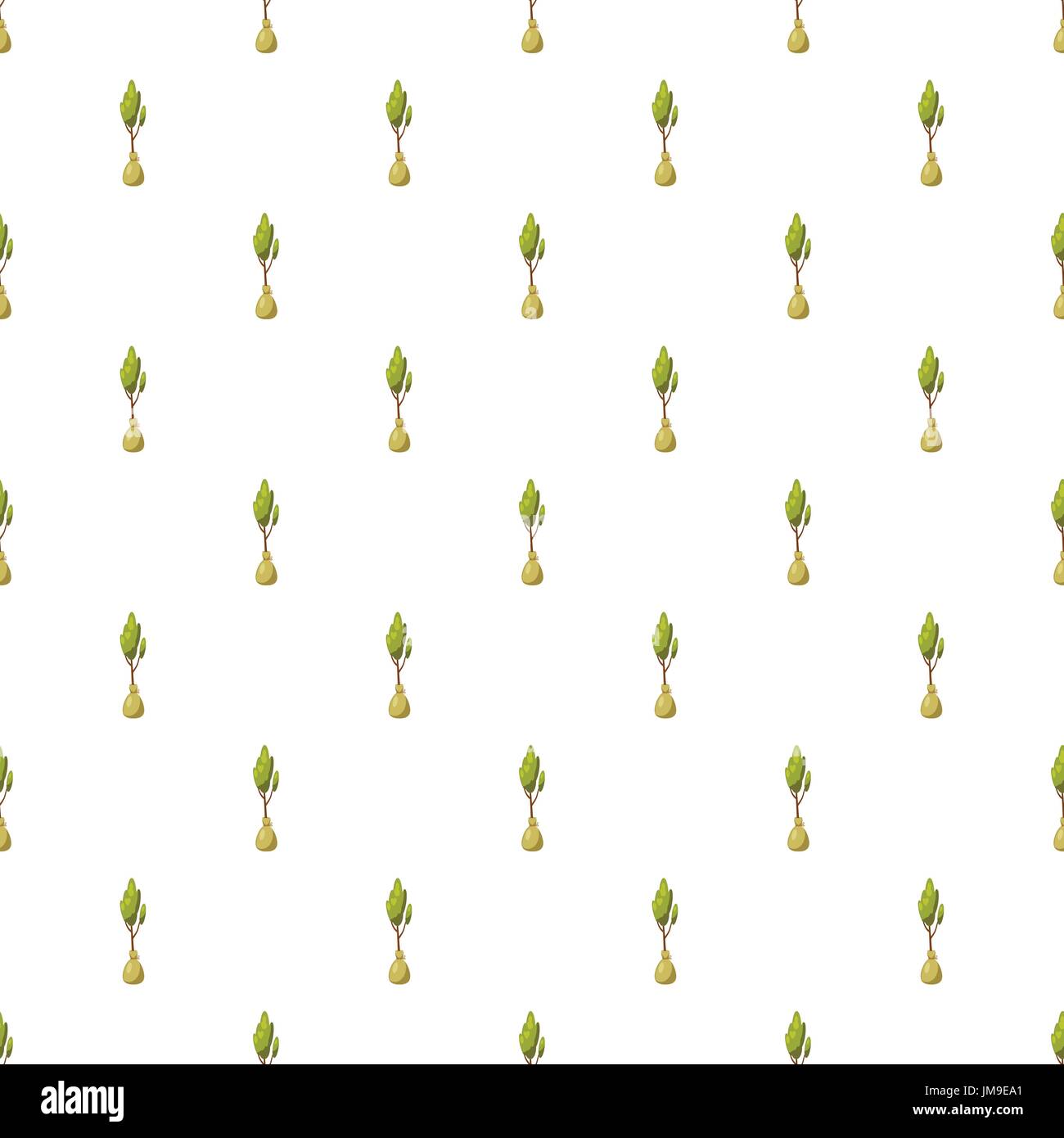 Seedling pattern seamless Stock Vector Image & Art - Alamy