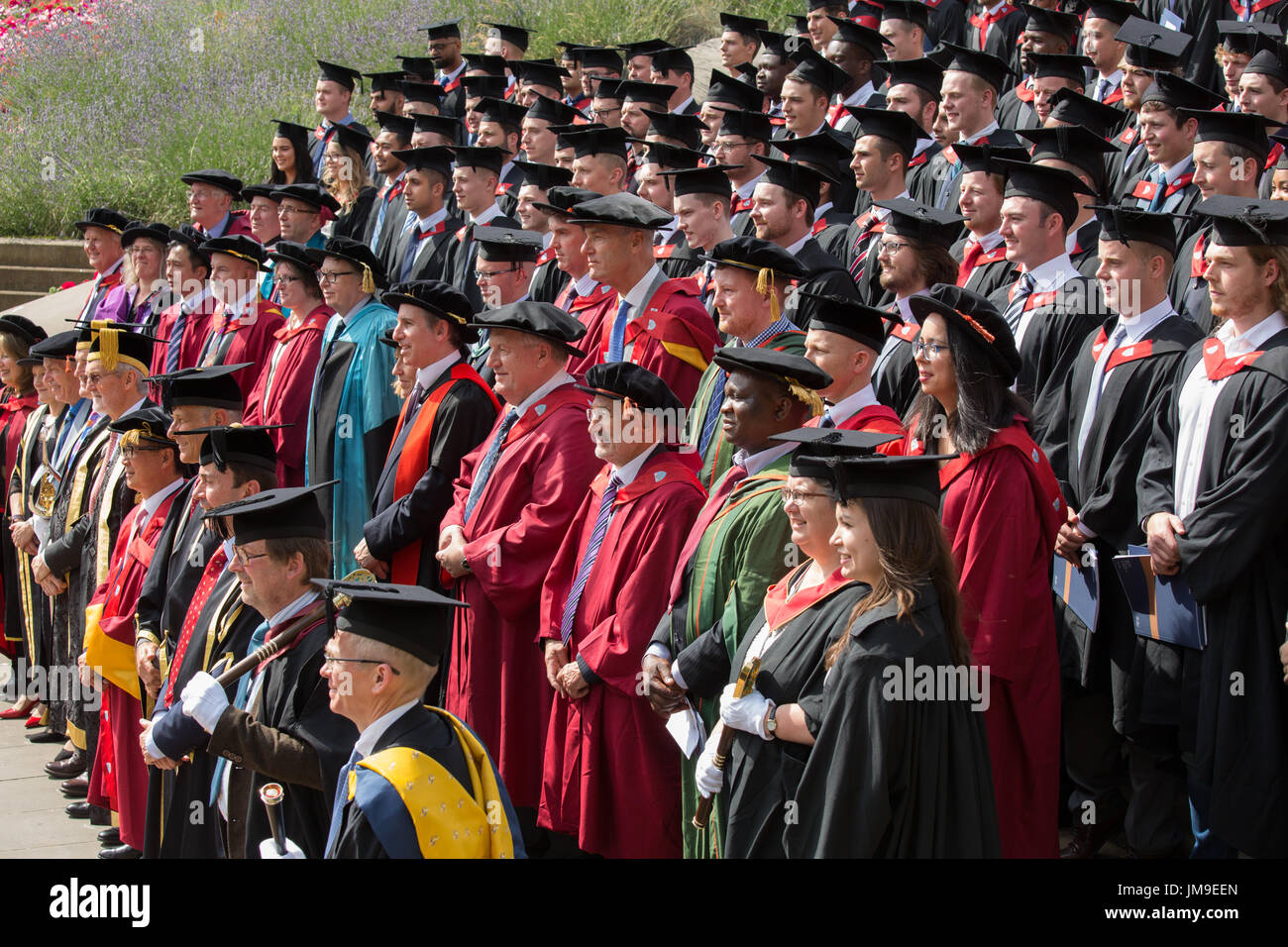 Aston University Students graduation day in Birmingham. England, UK ...