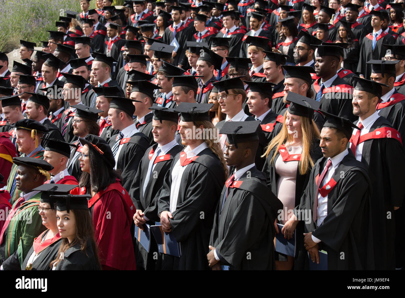 Aston University Students graduation day in Birmingham. England, UK ...