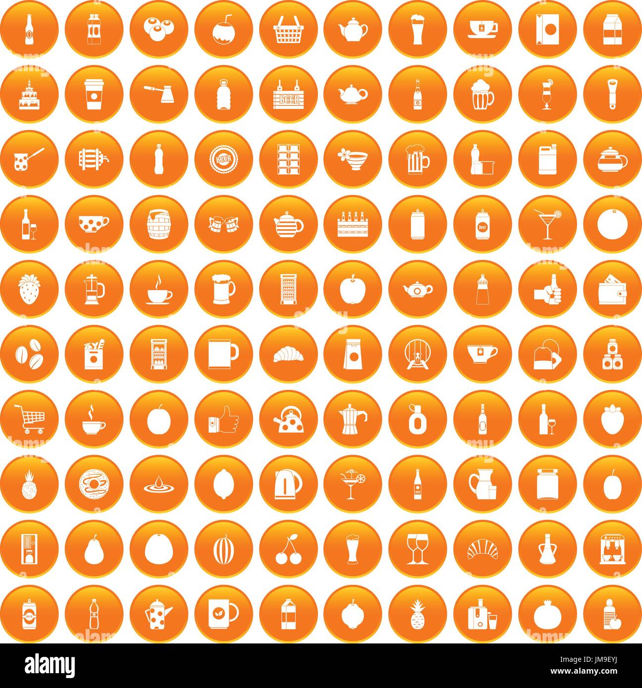 Orange juice fridge Stock Vector Images - Alamy