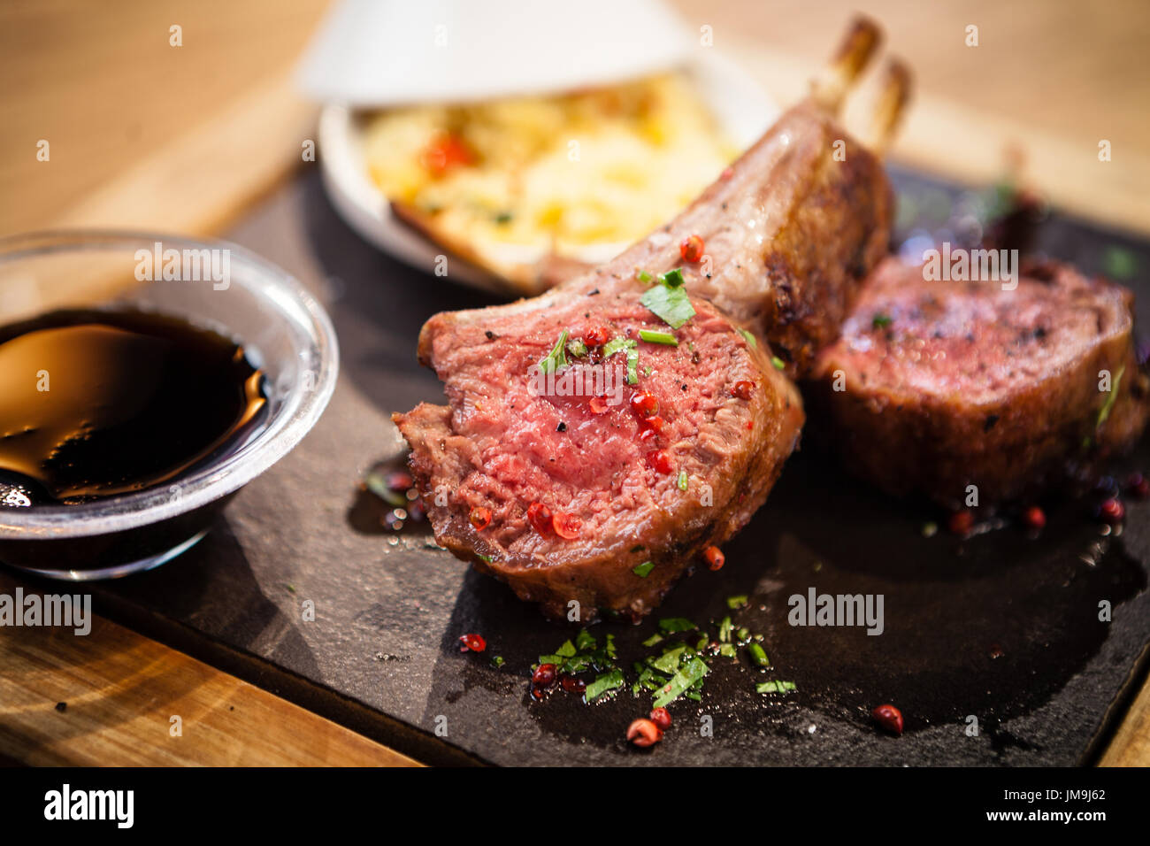 New Zealand Roasted Lamb Meal High Resolution Stock Photography and ...