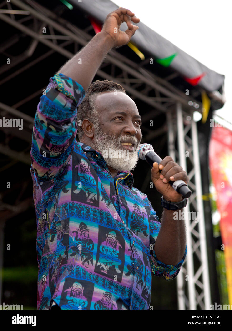 Reggae Legend Freddie McGregor Performing at 2017 Simmer Down Festival ...
