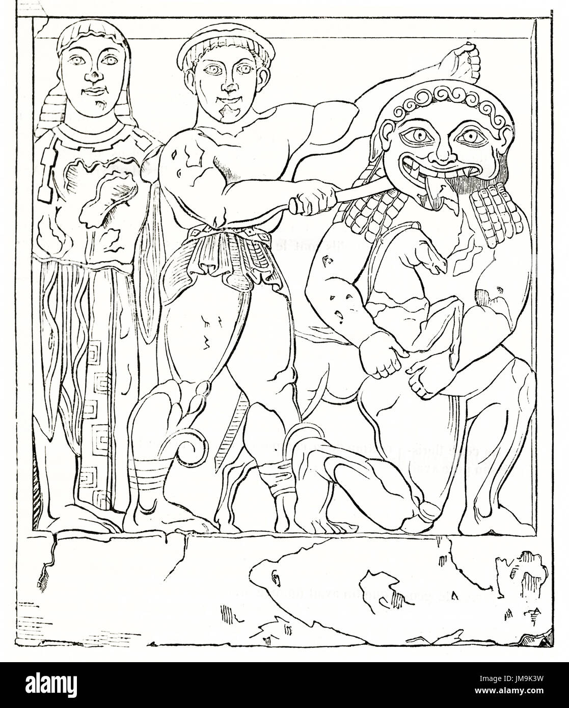 Perseus beheading of medusa hi-res stock photography and images - Alamy