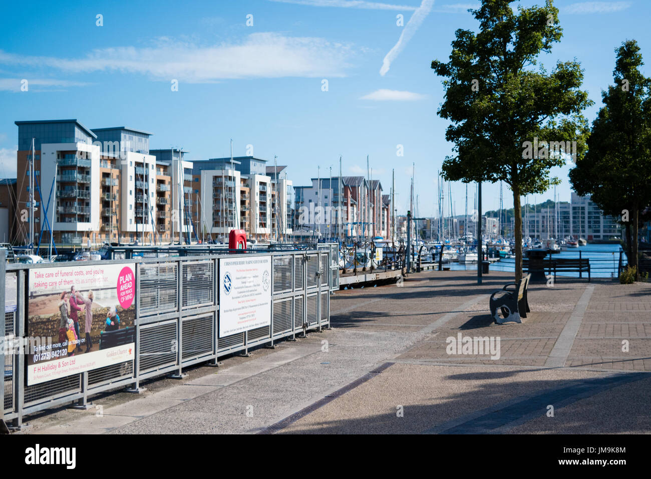Portishead Port Marine Somerset Stock Photo - Alamy