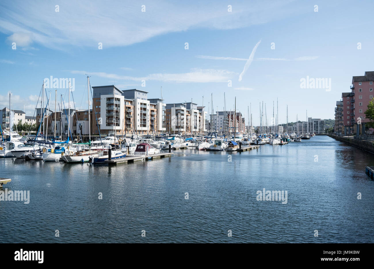 Portishead Port Marine Somerset Stock Photo - Alamy