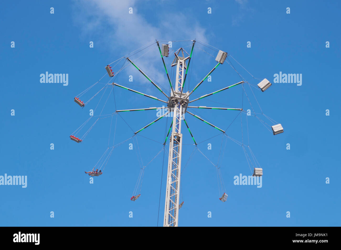 Summer fairground at Stratford by Olympic Stadium in London,England,UK ...