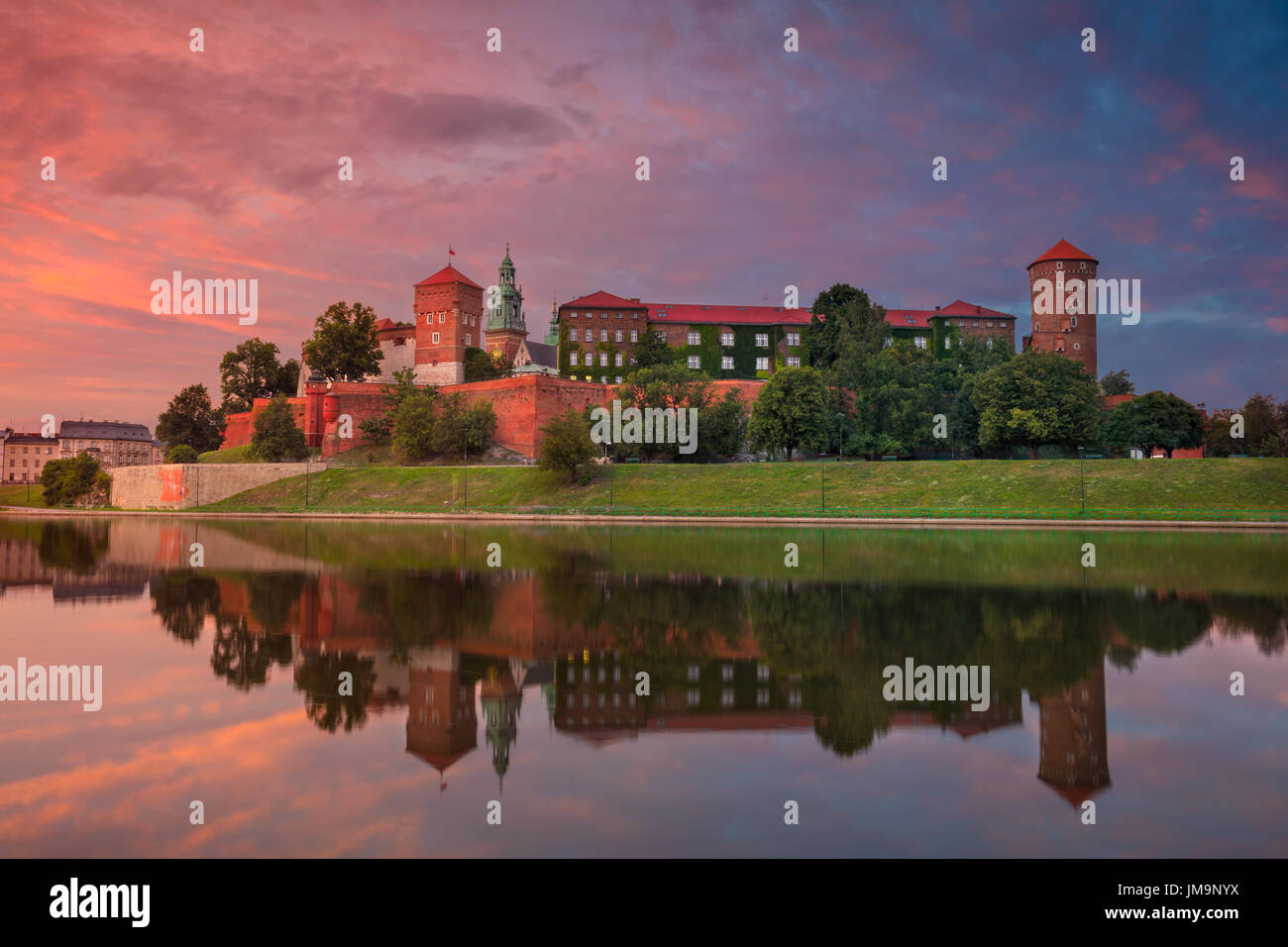 Krakow city skyline hi-res stock photography and images - Alamy