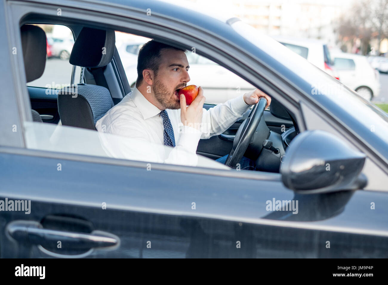 Eat in the car hi-res stock photography and images - Alamy