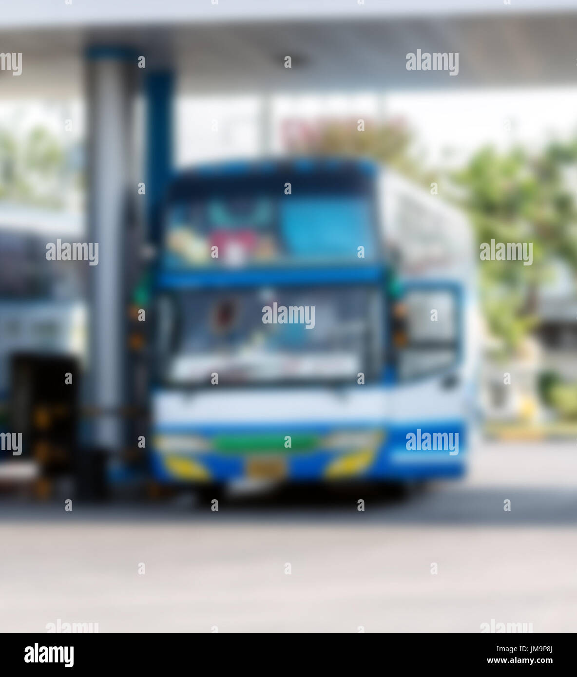 Gas filling bus hi-res stock photography and images - Alamy