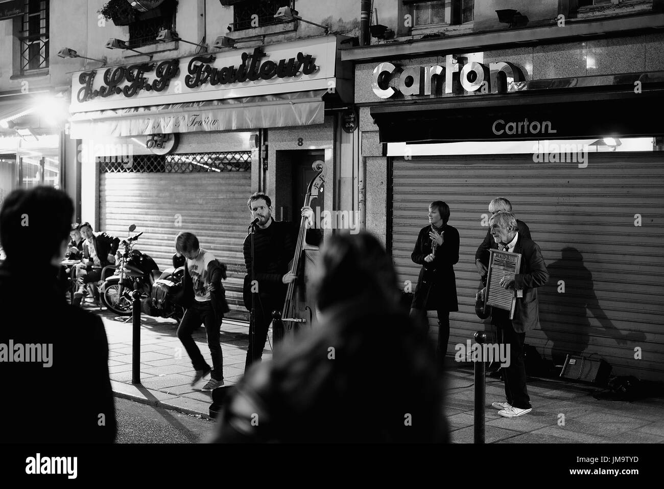 Beautiful band Black and White Stock Photos & Images - Alamy