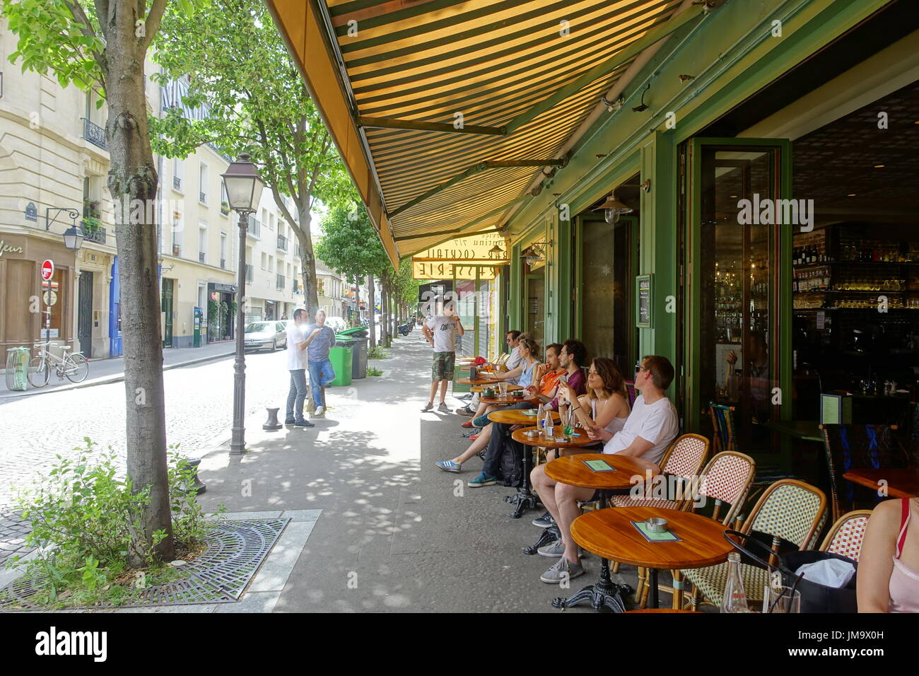 Paris, Butte aux Cailles Stock Photo - Alamy