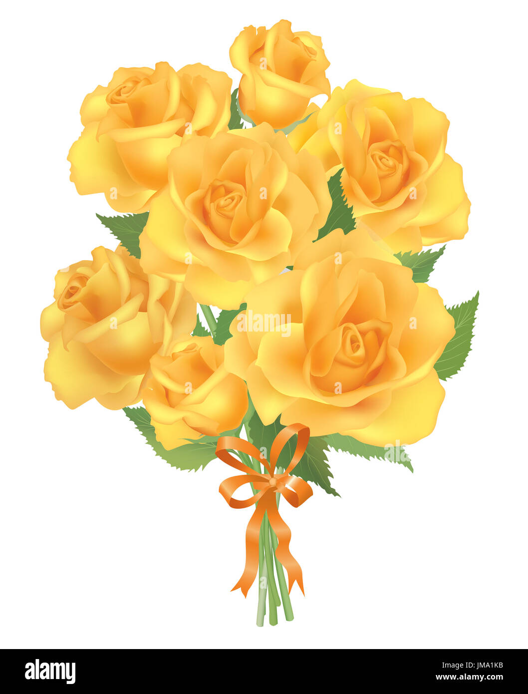 Flower rose posy isolated on white background Stock Photo - Alamy