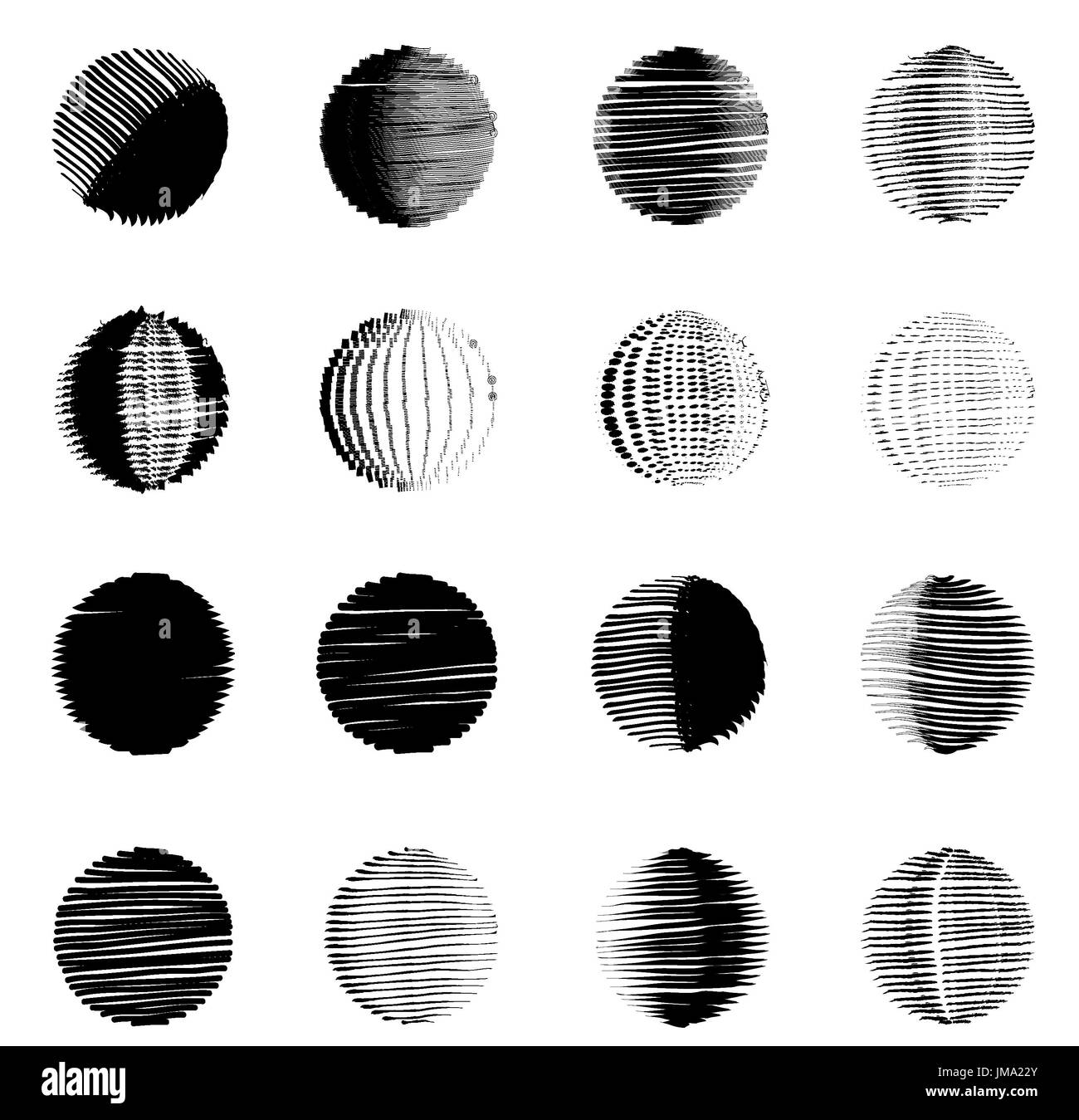 Pencil Circular Black and White Stock Photos & Images - Alamy