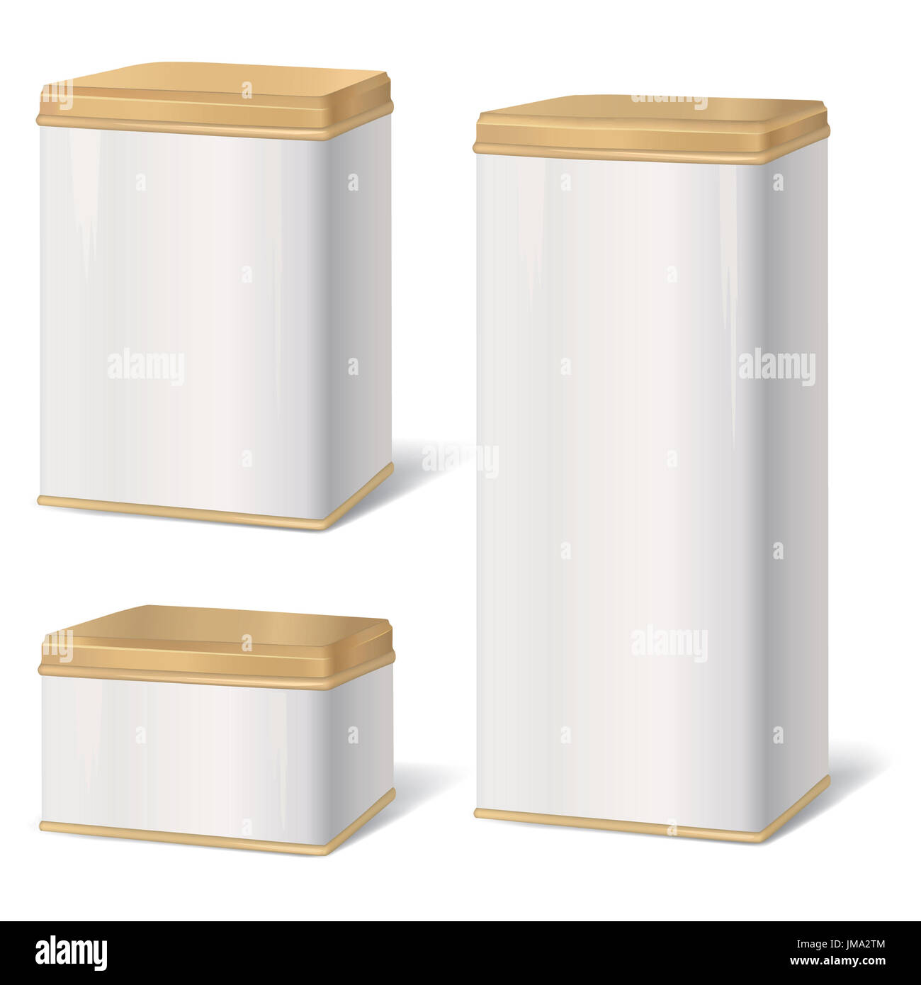 Metal Tin Can. Retro Canned Food. Product Packing Stock Photo - Alamy