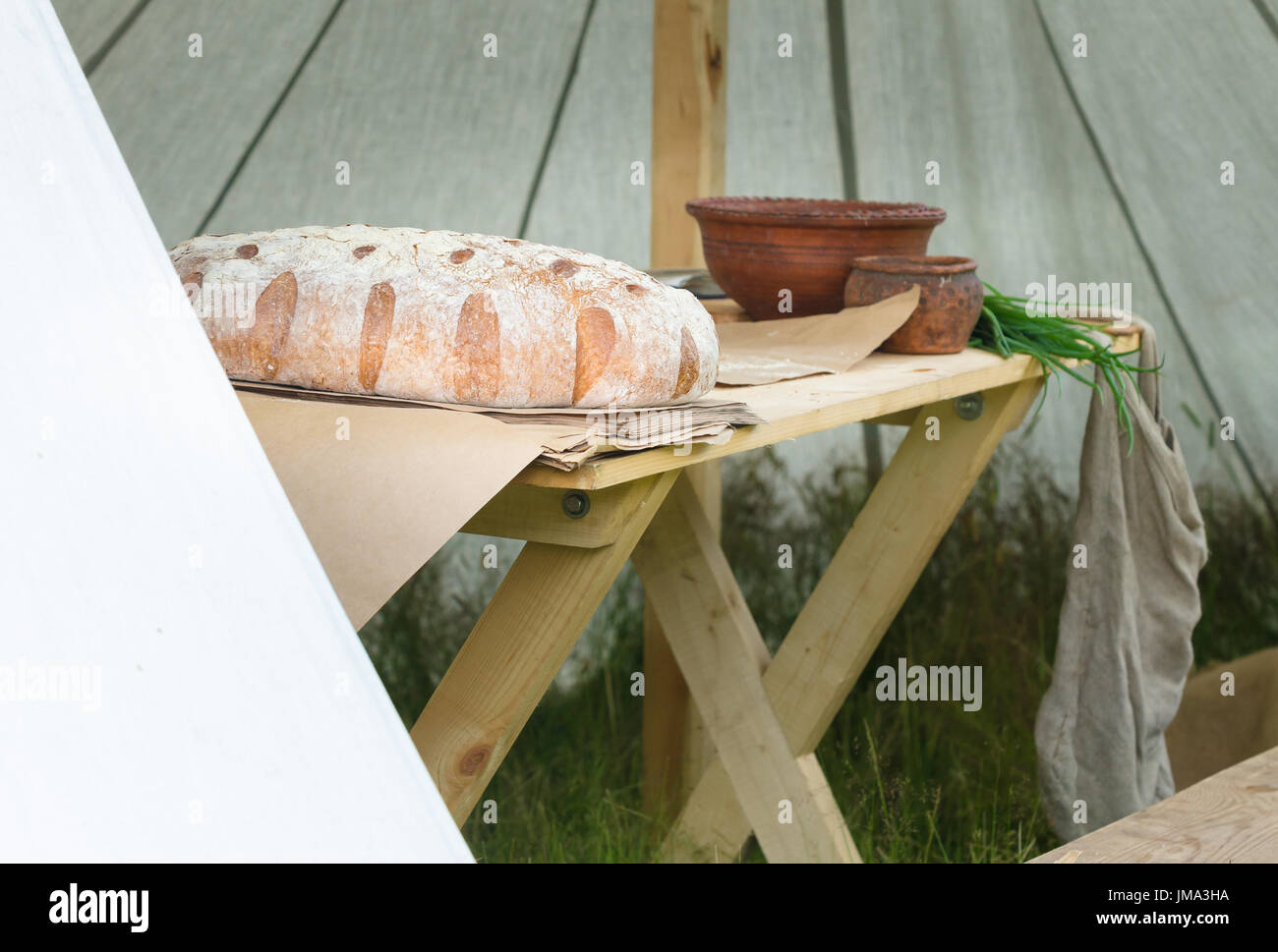 Medieval Baking Bread High Resolution Stock Photography and Images - Alamy