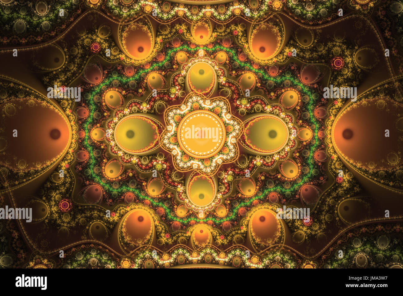 Black and colorful digital render. Psychedelic concept background ...