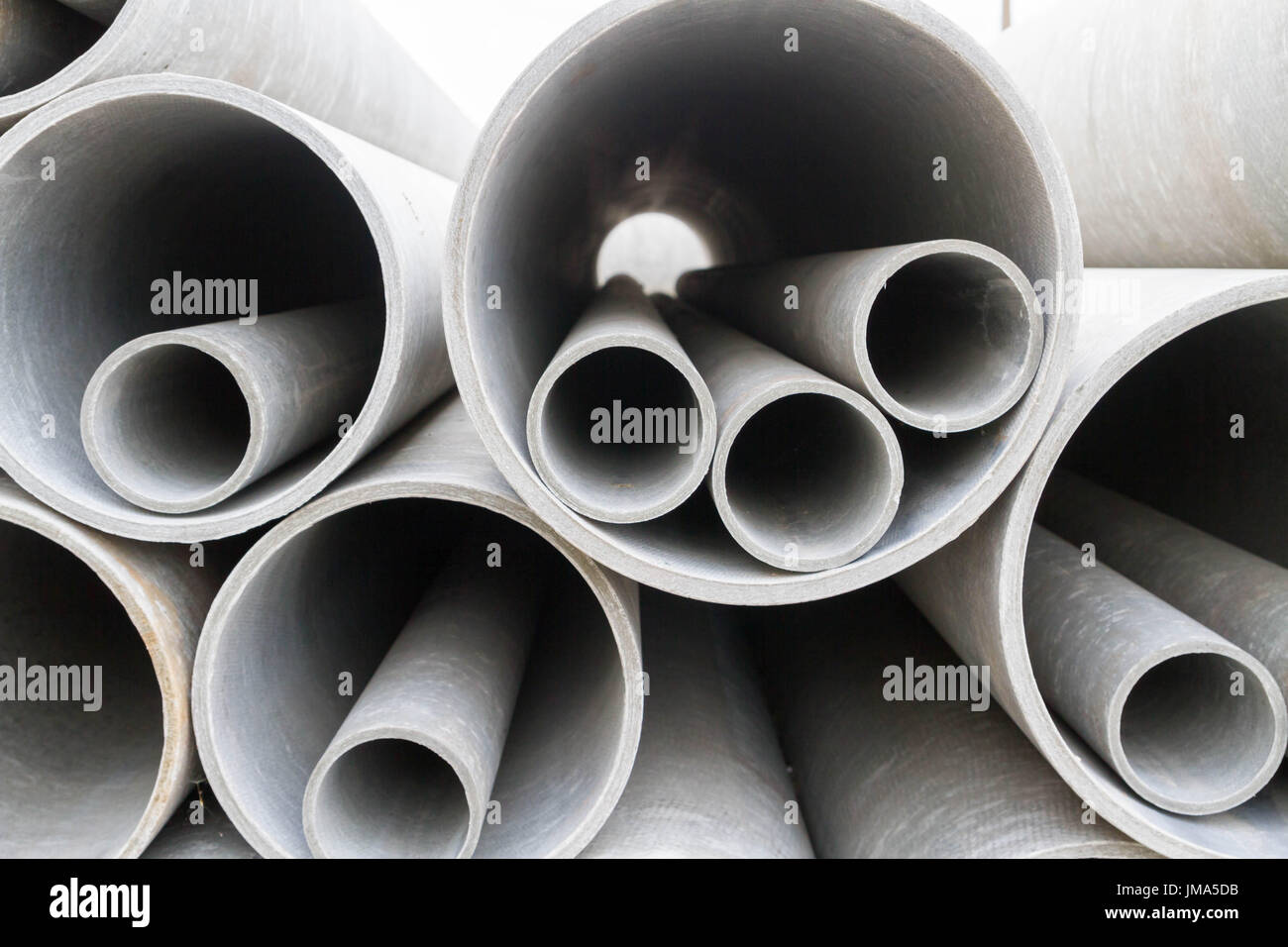 Pipes without naportnye used for construction Stock Photo - Alamy