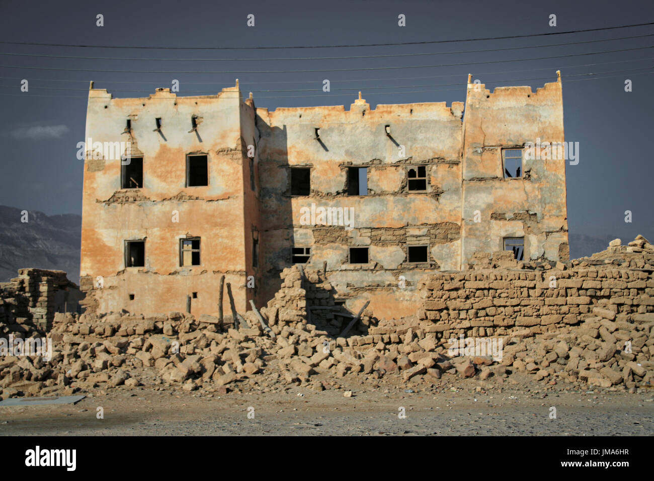 Traditional Omani house, Mirbat, Salalah Stock Photo - Alamy