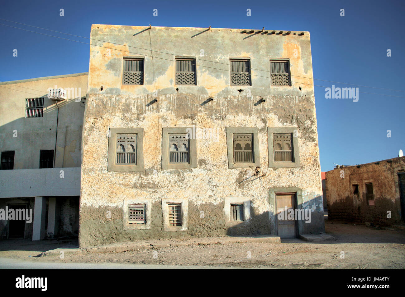 Traditional Omani house, Mirbat, Salalah Stock Photo - Alamy