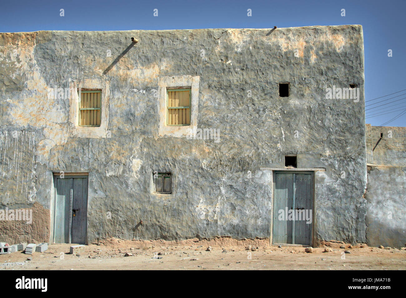 Traditional Omani house, Mirbat, Salalah Stock Photo - Alamy