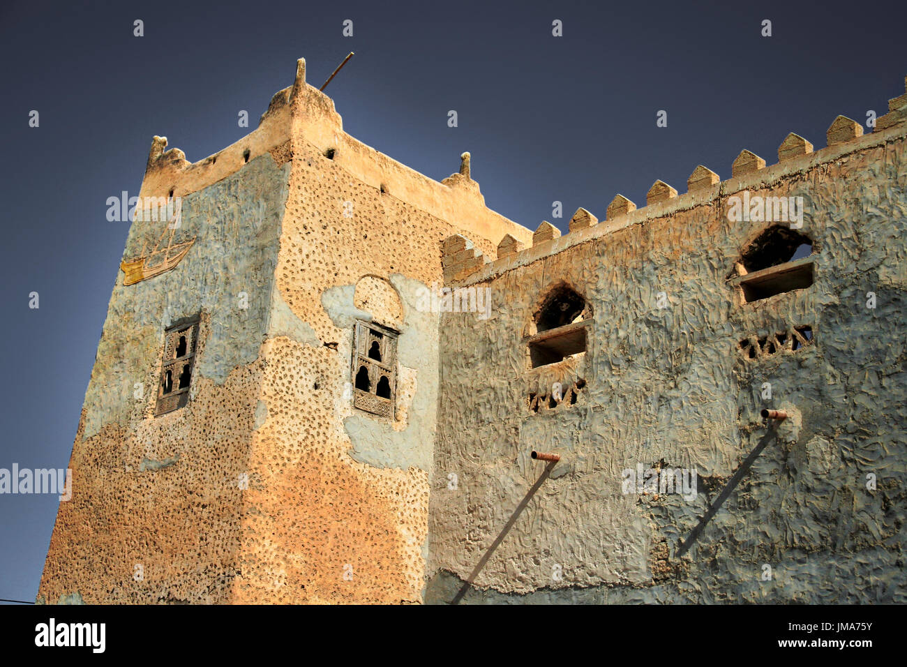 Traditional Omani house, Mirbat, Salalah Stock Photo - Alamy