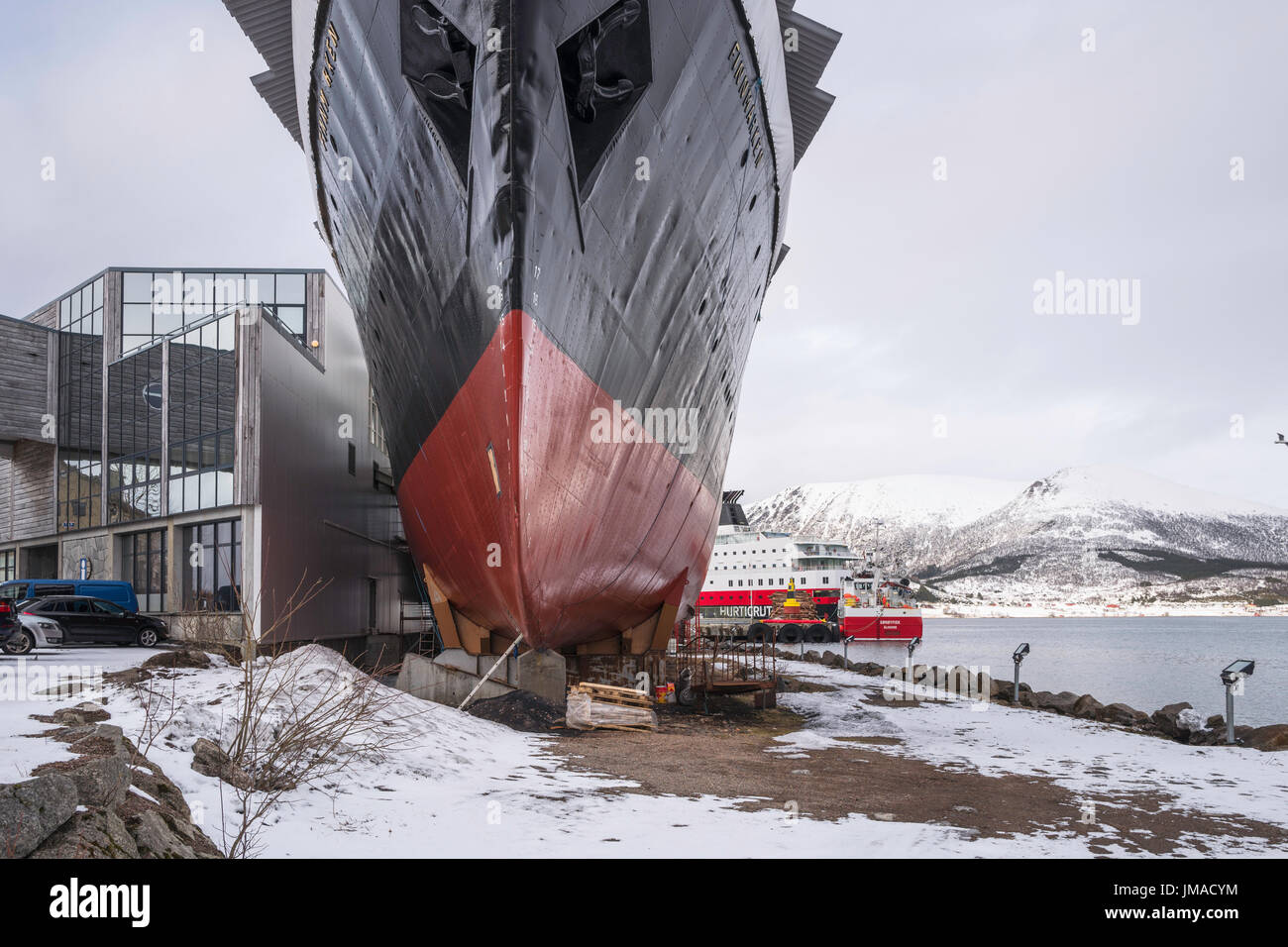 Hurtigruten cruise norway hi-res stock photography and images - Alamy