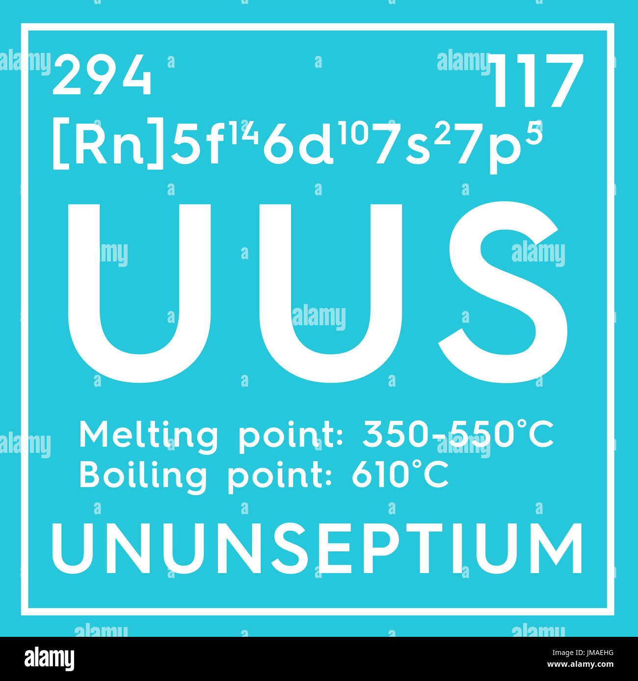 Ununseptium Element